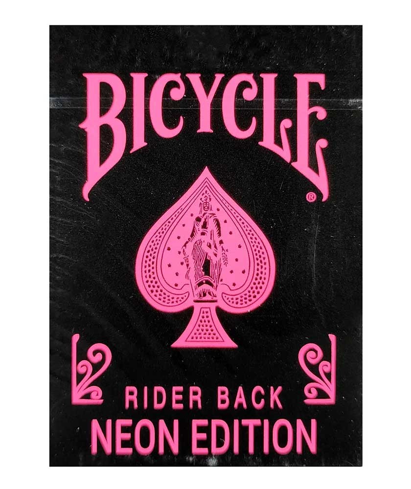 Bicycle Star-Fire Pink Neon Carti de Joc | Jucarie si Magie