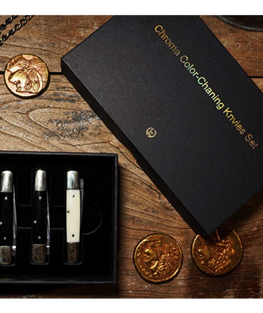 Chroma Color-Changing Knives Set by TCC Magic | Jucarie si Magie