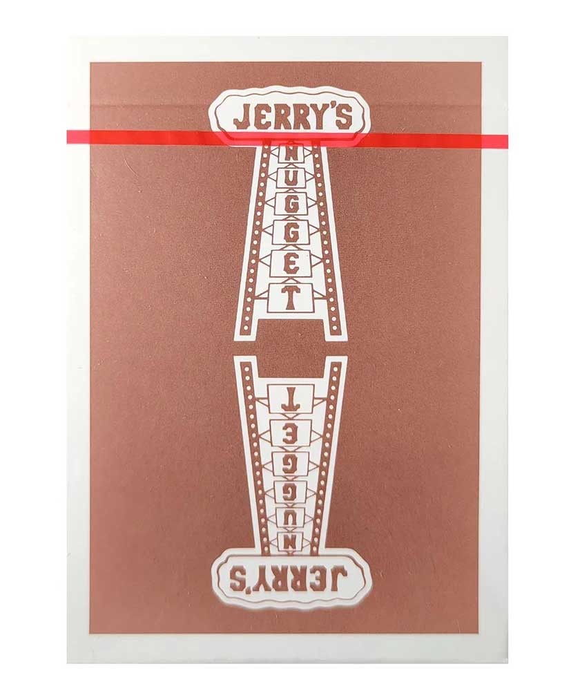 Jerrys Nugget Monotone Rose Gold Playing Cards | Jucarie si Magie