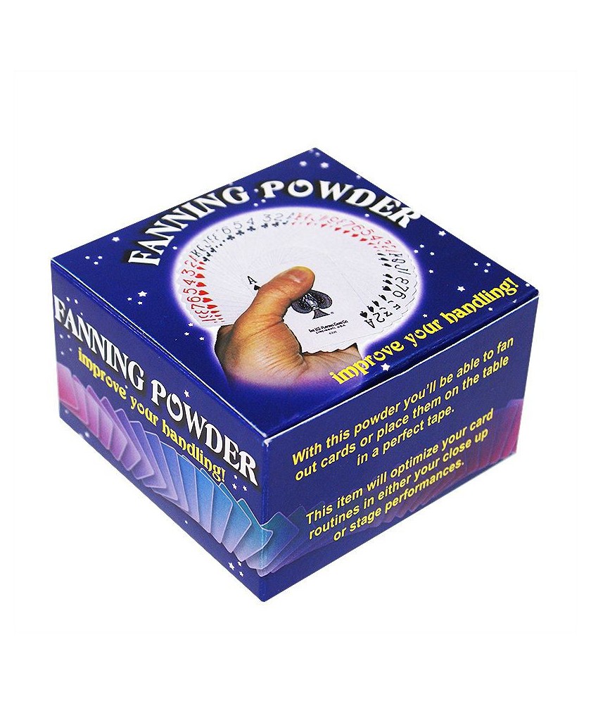 Pudra pentru carti de joc - Fanning Powder | Jucarie si Magie