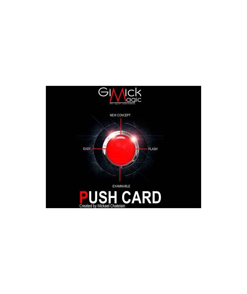 PUSH CARD by Mickael Chatelain | Jucarie si Magie