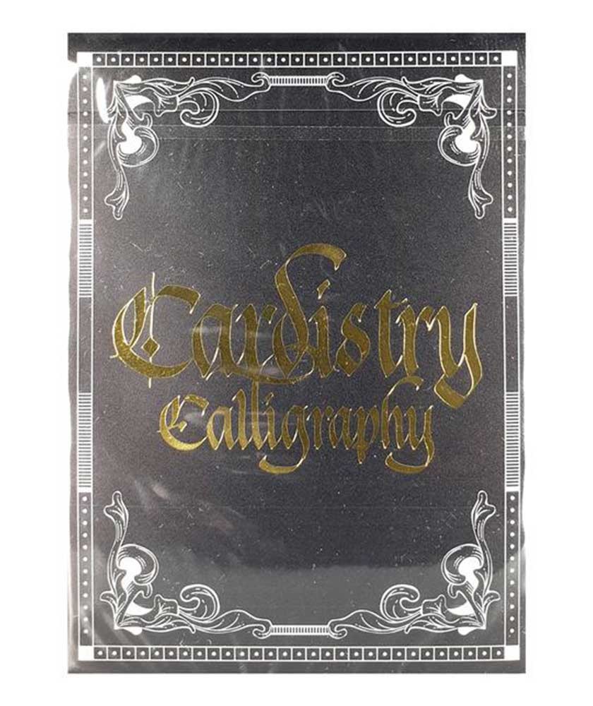 Cardistry x Calligraphy Golden Foil Limited Ed Carti de Joc | Jucarie ...
