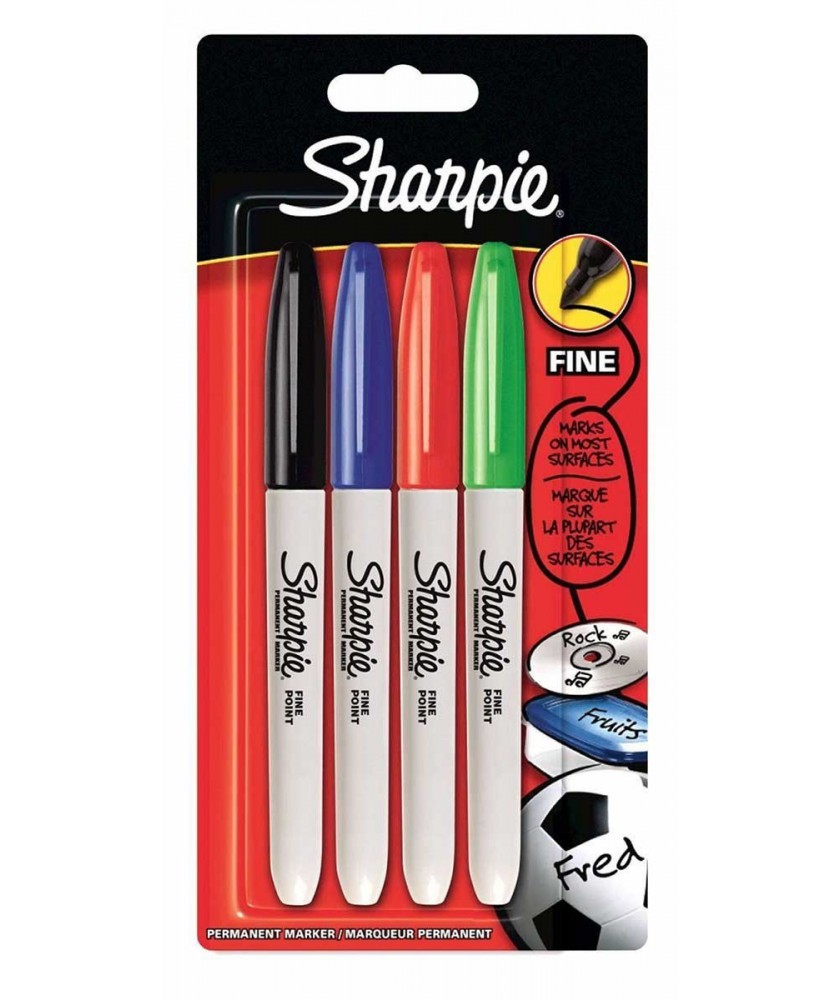 Set 4 Sharpie Fine Point | Jucarie si Magie