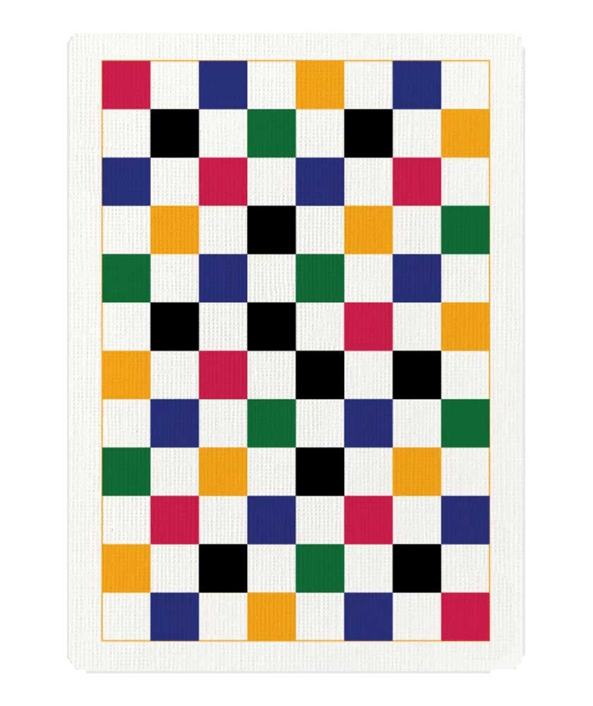 Multi Color Checkerboard Carti de Joc | Jucarie si Magie