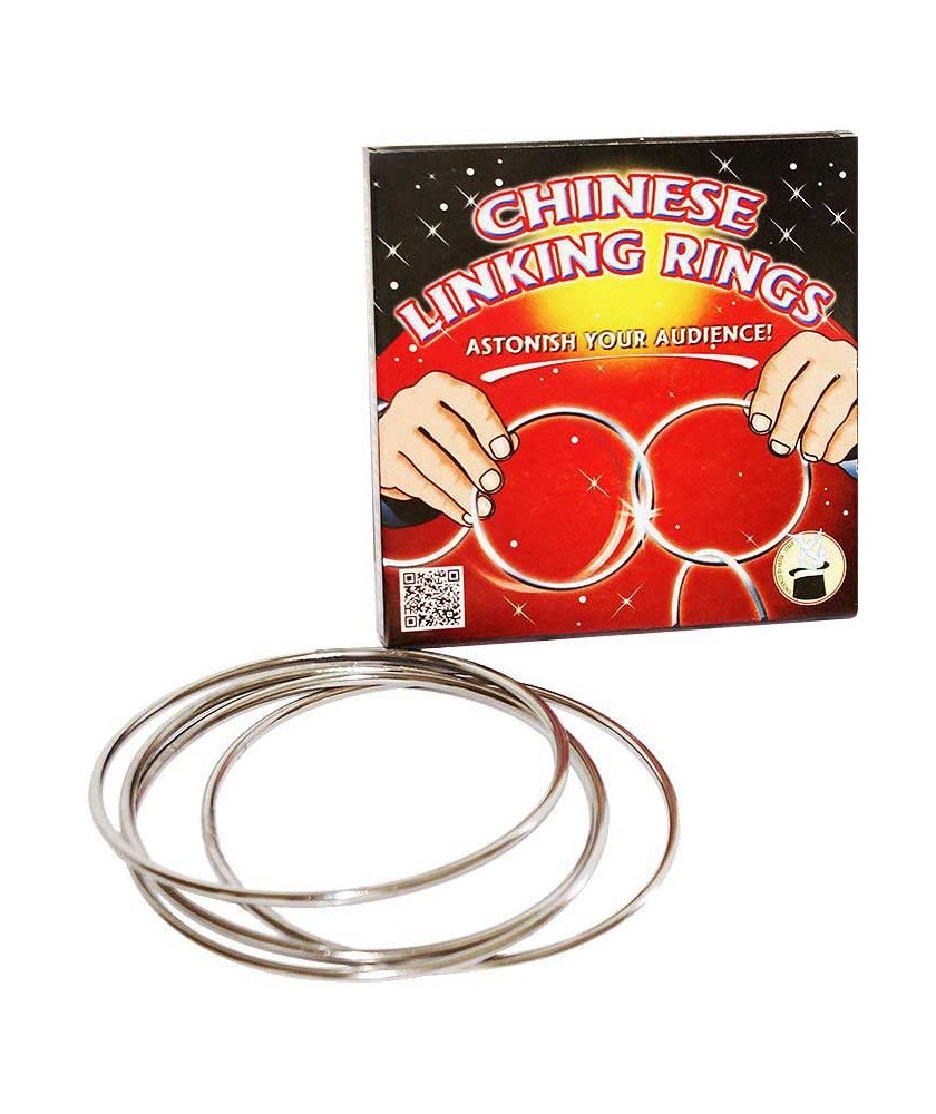 Chinese Linking Rings - Set de 4 - 10 cm | Jucarie si Magie