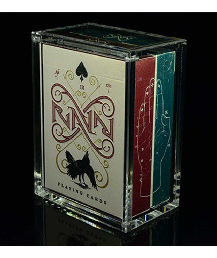 Display Carti de Joc Carat X2B Double Deck Case Spate in Spate ...