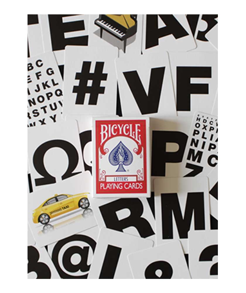 Bicycle Special LETTERS Red Carti de Joc | Jucarie si Magie